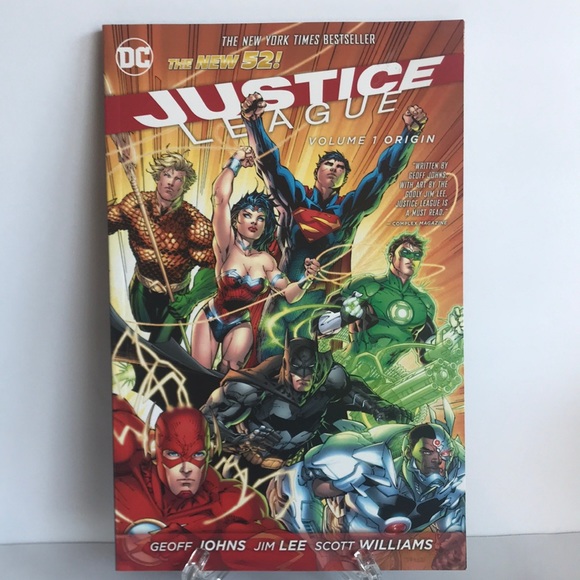 DC Comics | Other | Justice League The New 52 Volume Origin Graphic ...